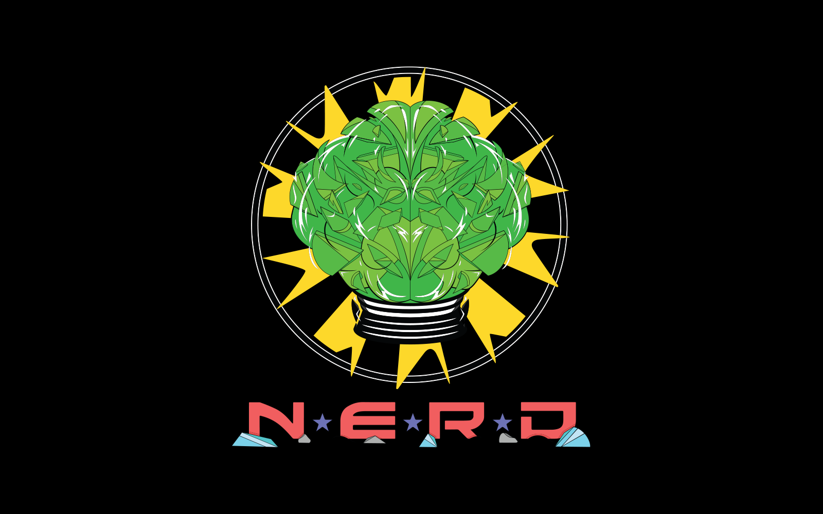 Nerd Brain Logo